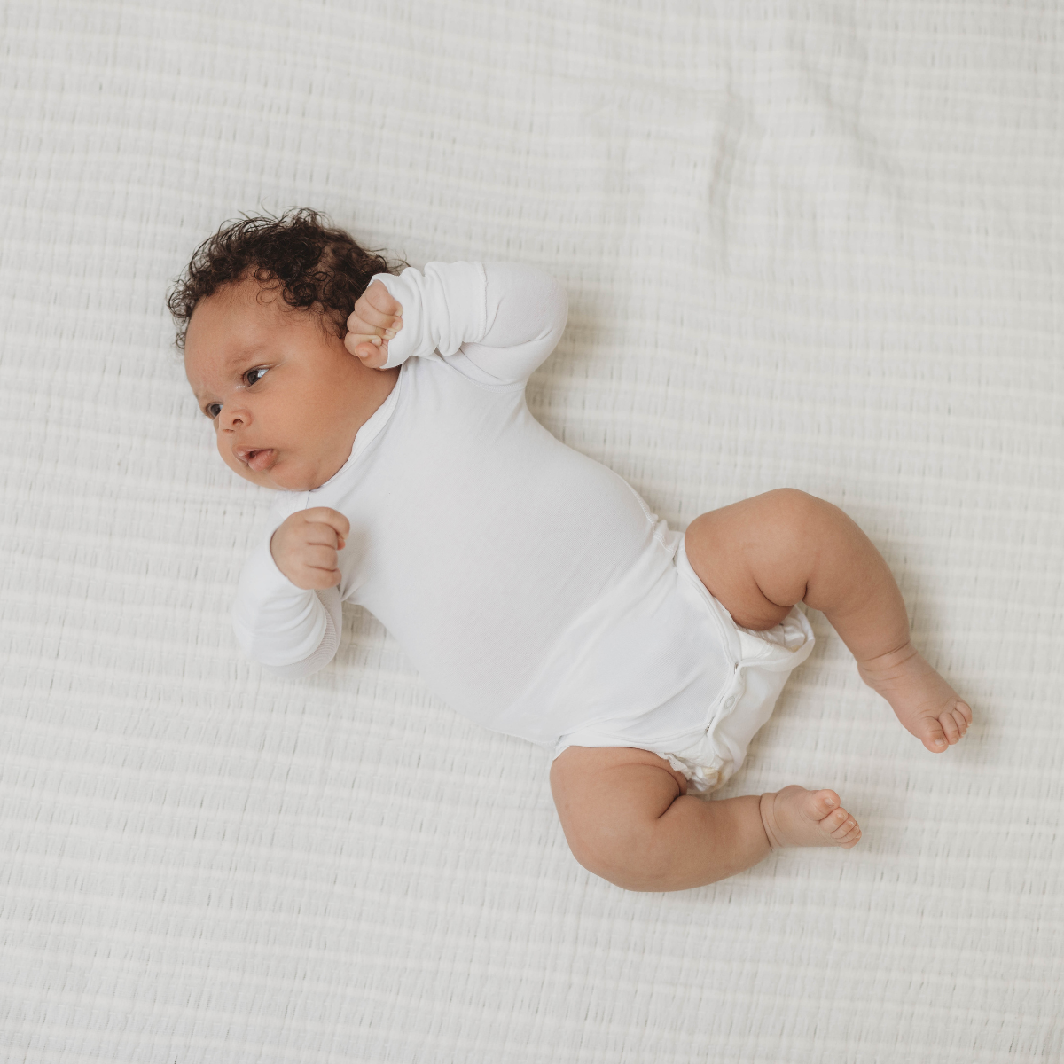 Eczema Baby Long Sleeve Bodysuit For Sensitive Skin | HappySkin